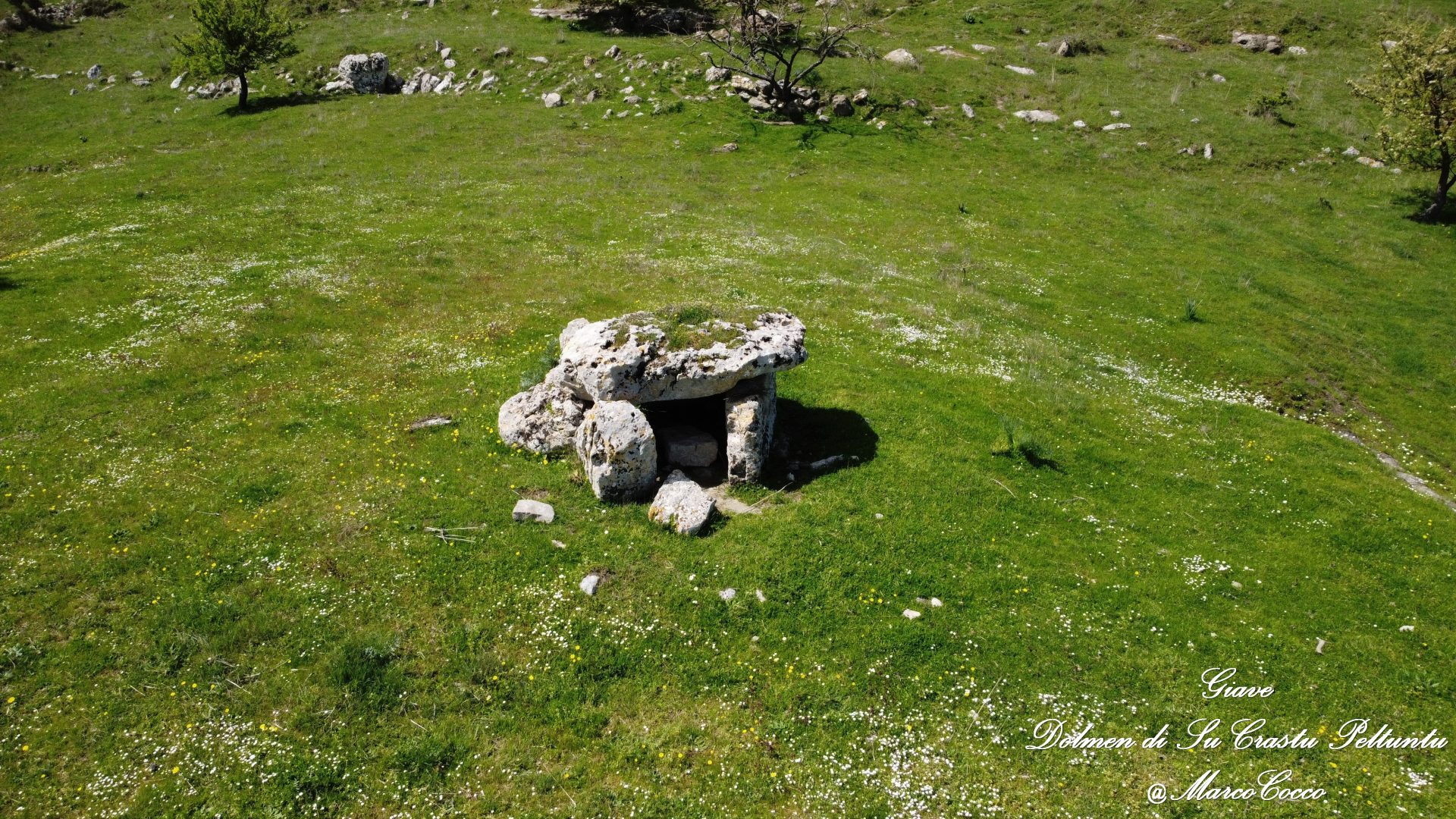 Dolmen di Su Crastu Peltuntu - Idese
